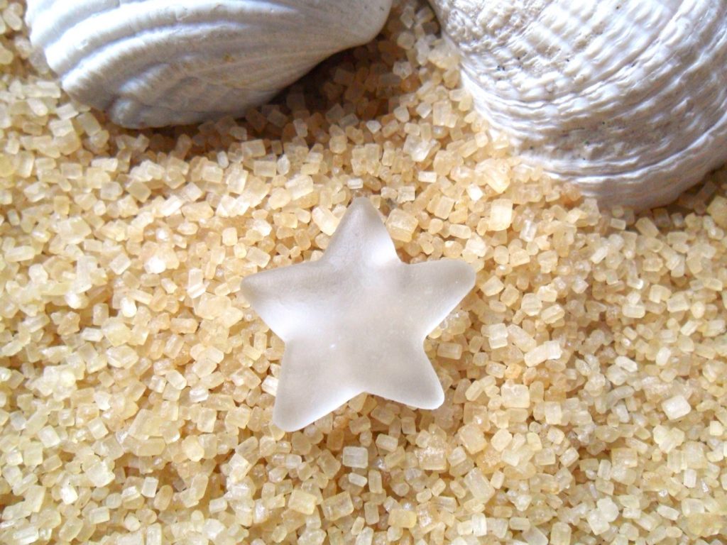 Star - Scottish Sea Glass